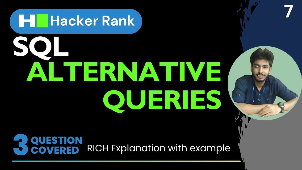 7) SQL | Hackerrank sql questions | sql tutorial | sql full course | sql tutorial for beginners