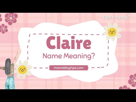Spiritual Meaning of the Name Claire: A Beacon of Light and Clarity