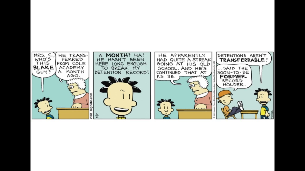 Big Nate Comic strip March 2, 2023