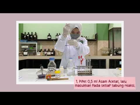 Uji Kualitatif Asam Acetat
