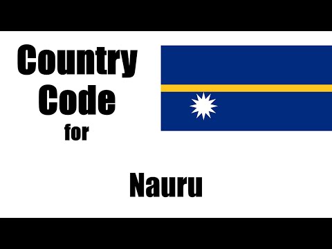 Nauru Dialing Code - Nauruan Country Code - Telephone Area Codes in Nauru