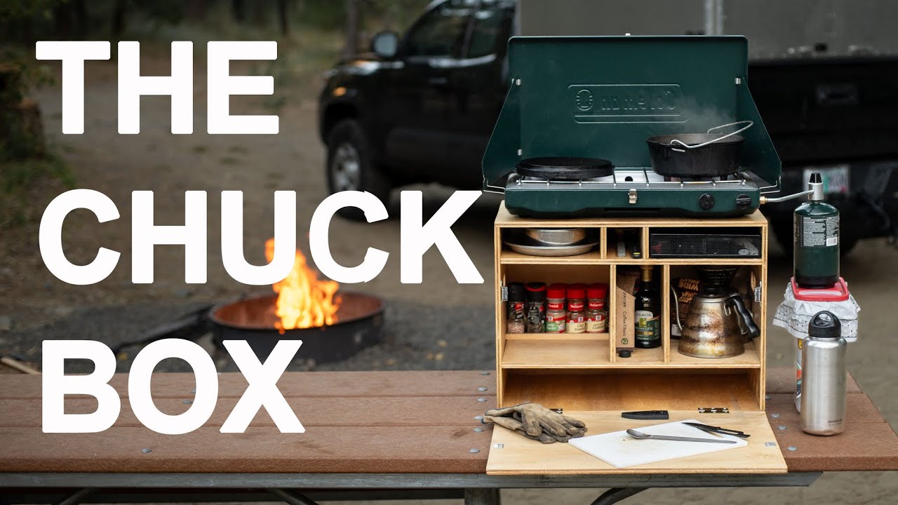 DIY Chuck Box - The Ultimate Off-Grid Cooking Kit