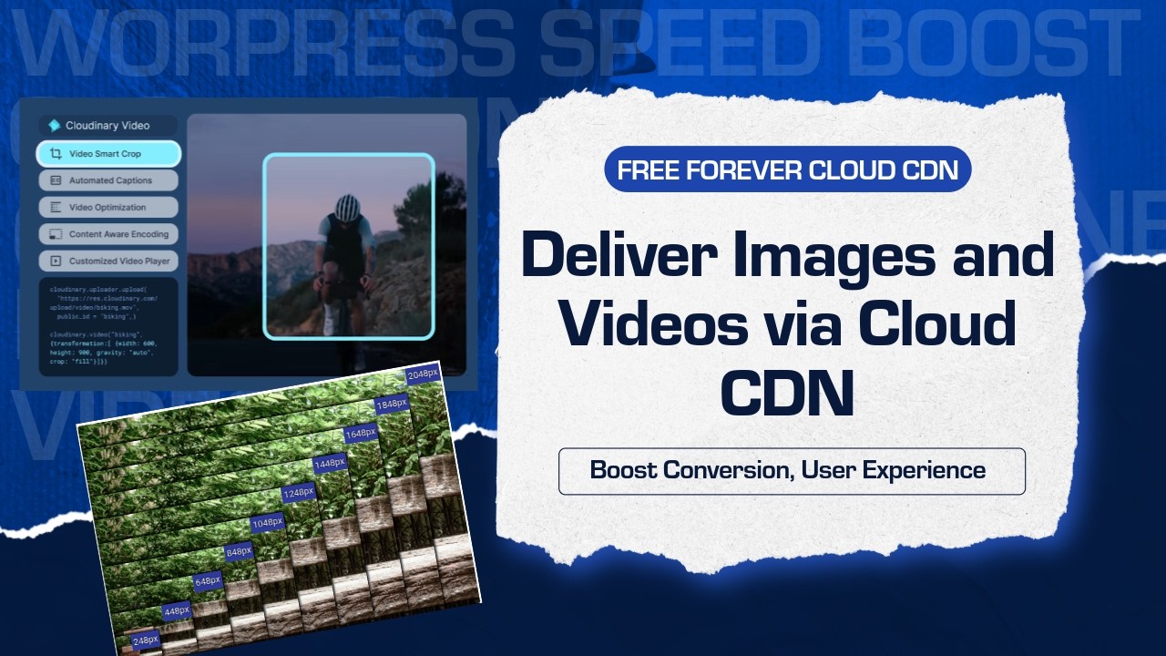 How to Serve Images & Videos via Forever FREE Cloudinary CDN on WordPress – Complete Tutorial