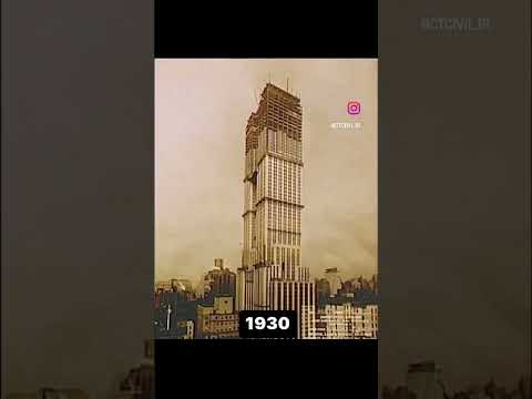 Empire State Building construction 🇺🇸 NYC