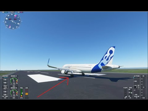 perfect butter a320 landing #swiss001landing on ps4 controller