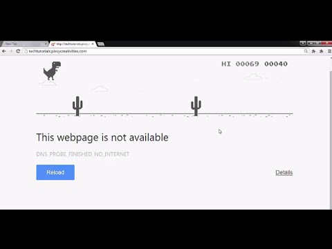 Google Dinosaur Game-How to Play the Free Game Hidden Inside Google Chrome