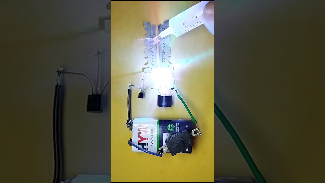 Rain alarm | rain detector #experiment #circuit #scienceproject