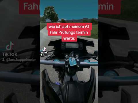 bald is es soweit glab i hoid... #shorts #motorrad #125er #a1