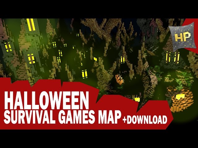 Halloween Survival Games Map Minecraft Map