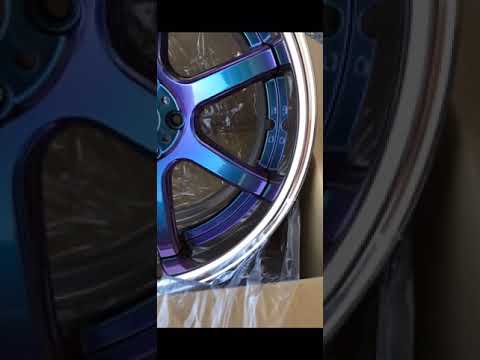 Work Emotion T7R 2P Asterism Black Rims