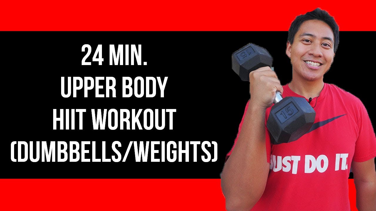 DAY 1: 24 Min. Beginners HIIT Upper Body Workout