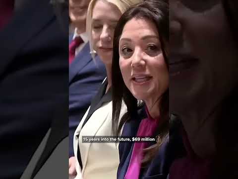 Labor Secretary Lori Chavez speaks on fraudulent employments claims during cabinet meeting