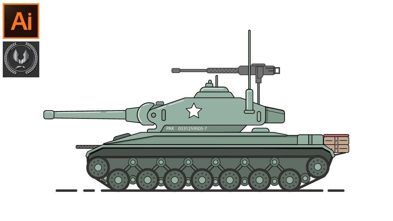 Adobe Illustrator CC Tutorial Flat Design