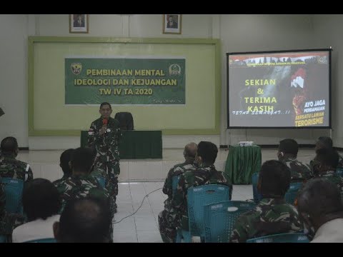 Bintal Ideologi dan Kejuangan Korem 161/Wira Sakti