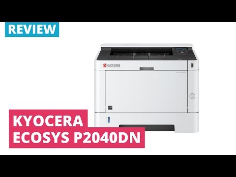 Kyocera ECOSYS P2040dn Monochrome Laserjet Single-Function Printer ...