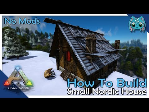 Steam Community :: Video :: How To Build Small Nordic House!! | ARK ...