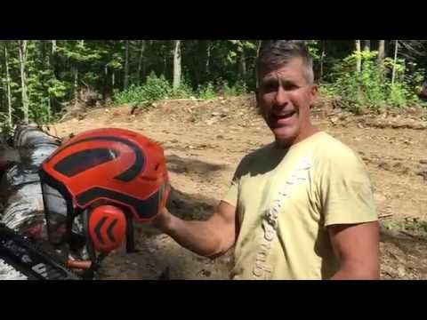 Ultimate Arborist Logging helmet. Pfanner Protos Helmet!