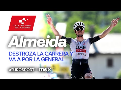 ALMEIDA SE MARCA UN POGACAR | 4ª ETAPA VUELTA A SUIZA 2025 | VÍDEO RESUMEN Y HIGHLIGHTS