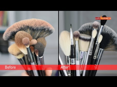 How To: Clean Makeup Brushes + Sponges
