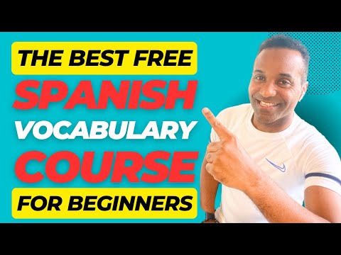 SPANISH VOCABULARY COURSE FREE FOR BEGINNERS