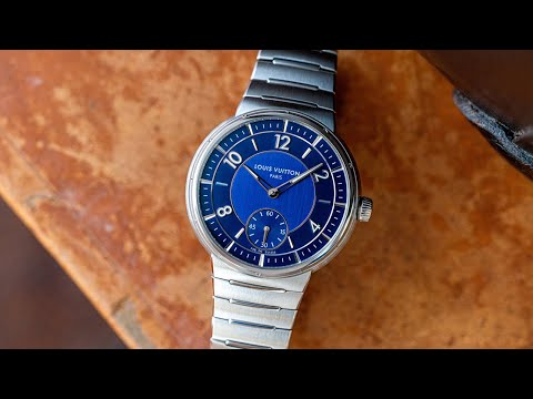 The New Louis Vuitton Tambour, Completely Reimagined As An Integrated Steel Sports Watch
