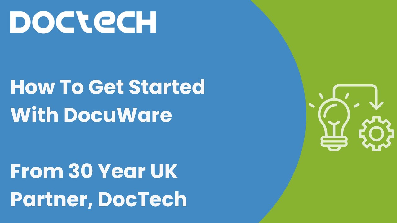 DocuWare Basics Demo / Tutorial from DocTech UK