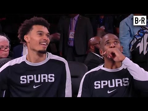 Victor Wembanyama & Chris Paul Get Disqualified From the Skills Challenge | 2025 NBA All-Star