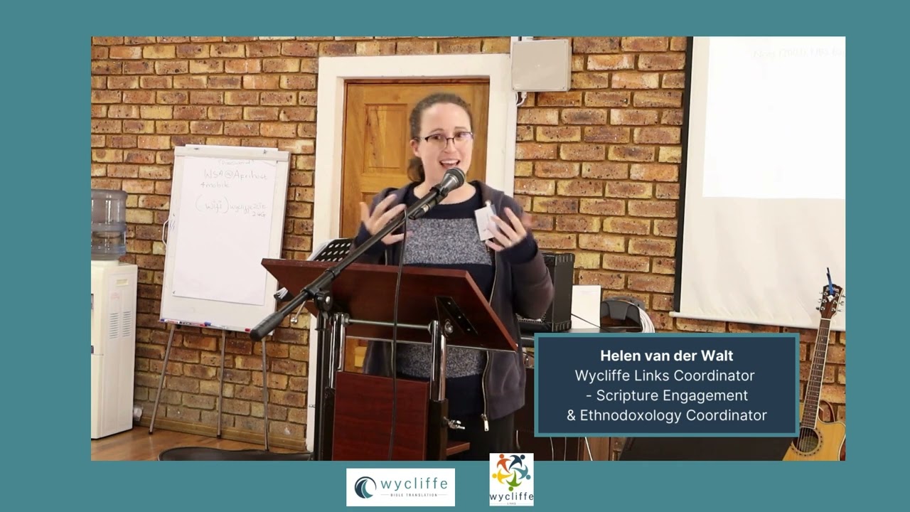 Scripture Engagement presentation at the 2024 OBT&T training program