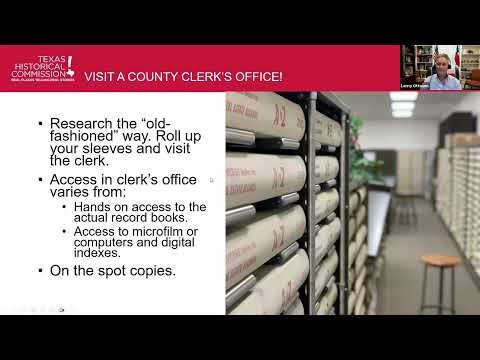 Introduction to Deed Research: Land Ownership in Texas