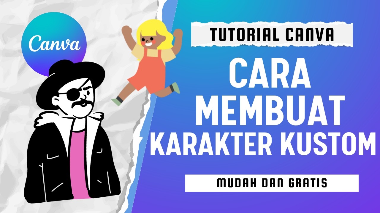 Cara Membuat Karakter Kustom di Canva - Tutorial Canva Pemula