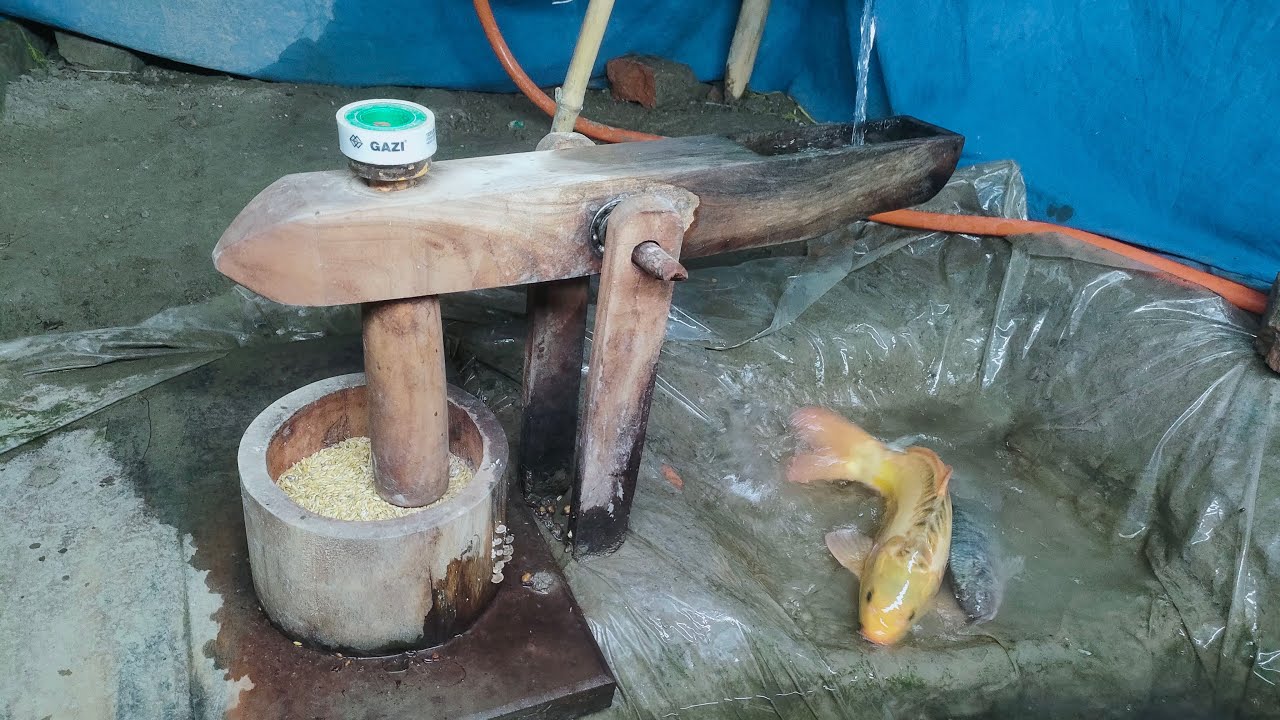 water powered pounder corn milllive