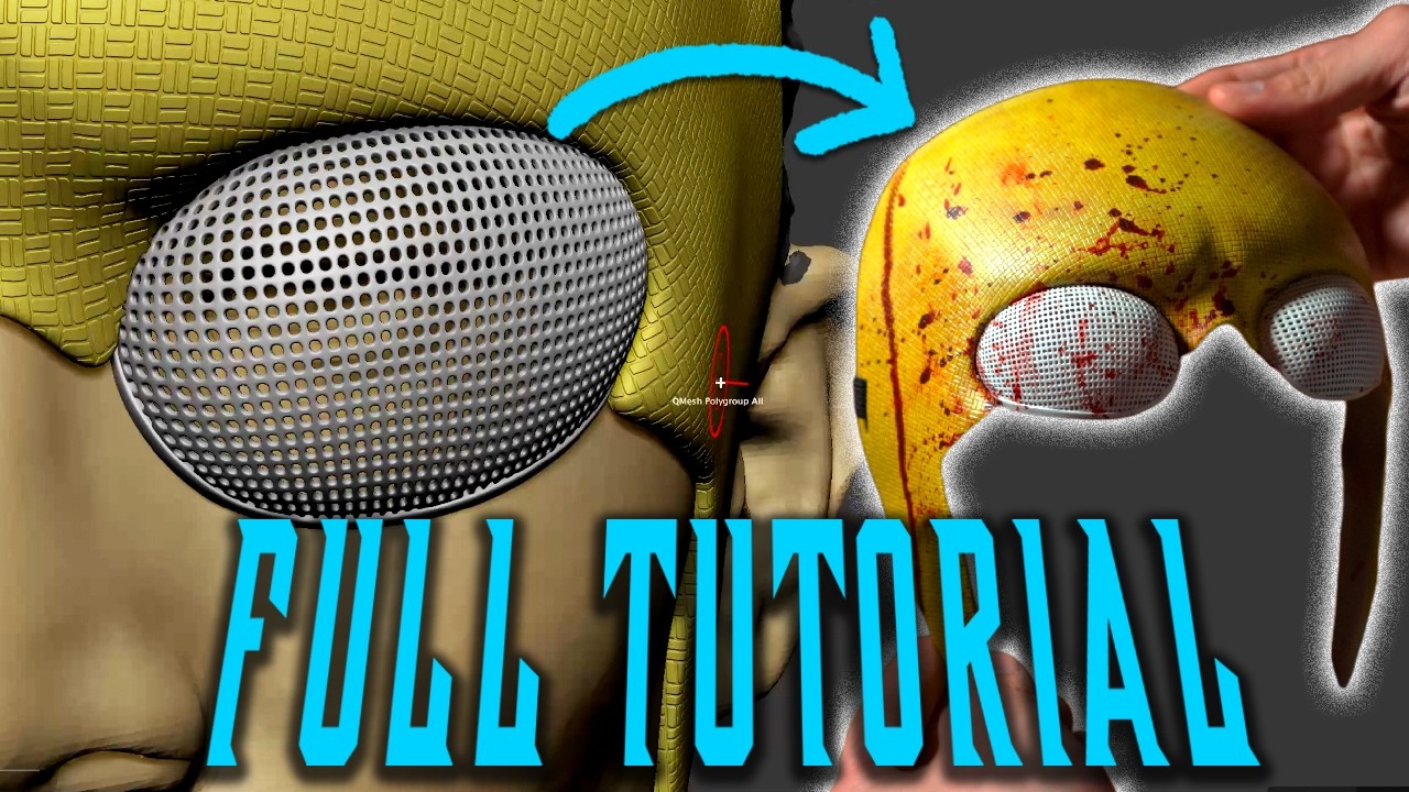 The Making of the Invincible Mask – Full Tutorial