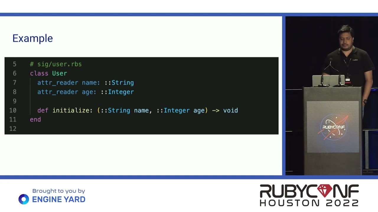 RubyConf 2022: Static typing with RBS in Ruby by Gaurav Kumar Singh