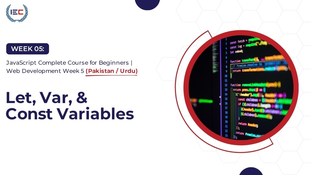JavaScript Variables Explained | var vs let vs const (Pakistan Beginner Guide)