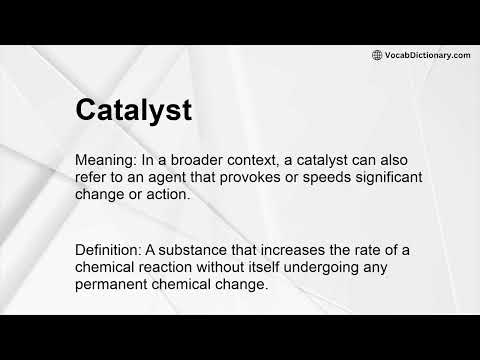 Catalyst Meaning