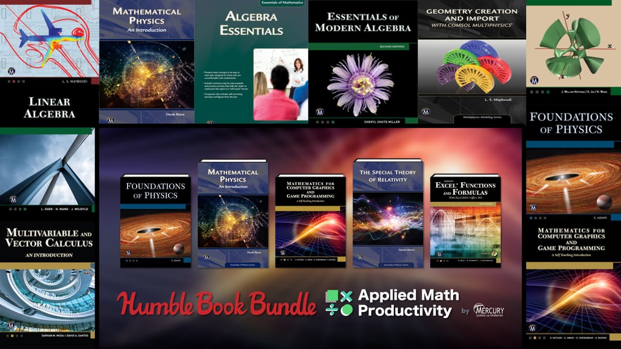 HUGE Math & Physics Book Humble Bundle On Now