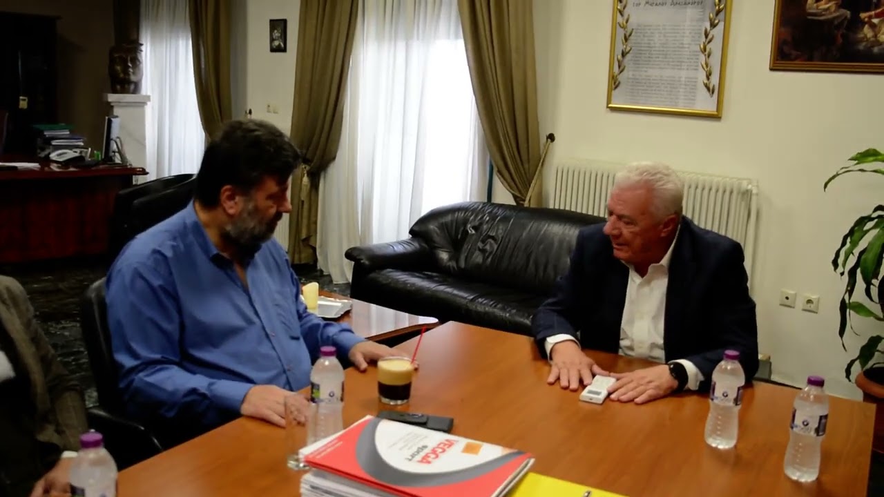 Επίσκεψη του Χρήστου Παπαστεργίου στο Δημαρχείο Αλεξάνδρειας – OPOLITIS.GR