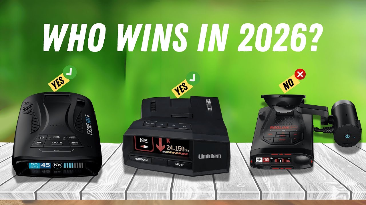 Top 5 Radar Detectors Ranked And Reviewed in 2026!