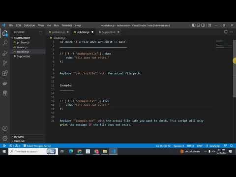 How to Check if a File Does Not Exist in Bash – Example and Guide