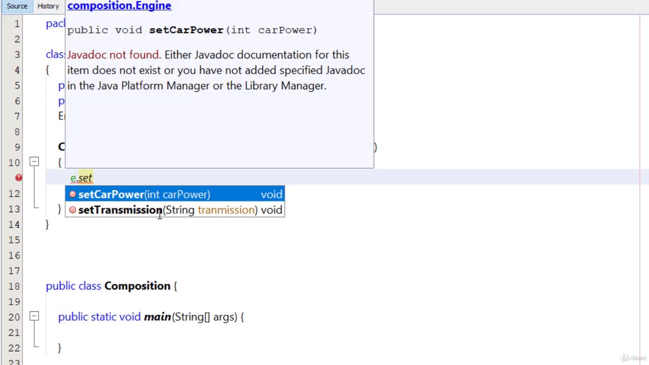 #37  Composition in Java