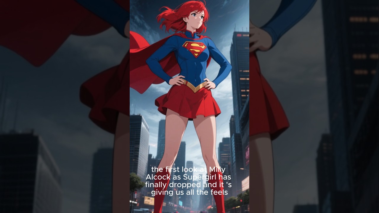 Milly Alcock's Transformation into Supergirl  A New Era Begins!