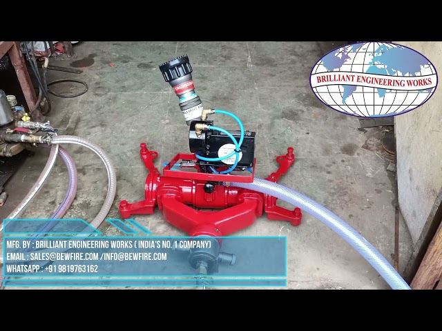 Trailer Mounted Monitor - Trailer Mounted Water Foam Monitor with ...