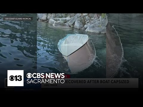 8th body recovered after boat capsizes in Lake Tahoe