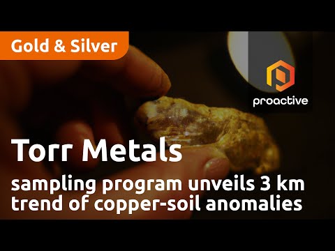 Torr Metals soil sampling program unveils 3 km trend of copper-soil anomalies adjacent to Highway