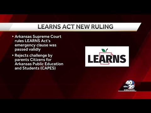 Arkansas State Supreme Court rejects challenge to state's new education law