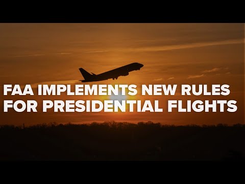 FAA implements new airspace rules at Reagan Airport during presidential flights