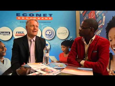 Econet`s C.C.C.O Stanley Henning Speaking On 4G