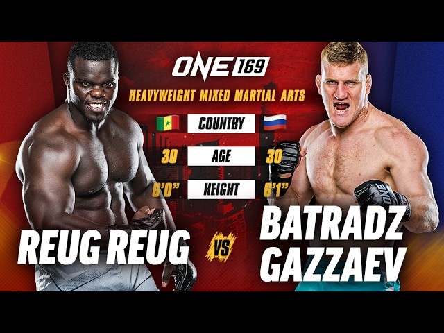 Reug Reug ONE 169 Anatoly Malykhin: FREE FULL FIGHT: Oumar 'Reug Reug' Kane showcases his ...