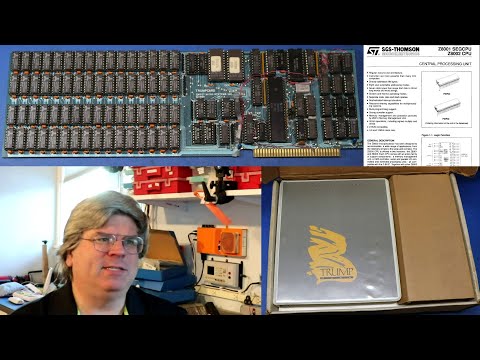 The Trump Card: Zilog Z8000 Coprocessor for the IBM PC by Sweet Micro Systems 1984 Vintage Computer