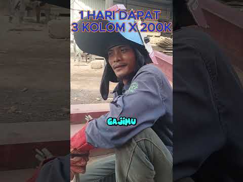 BORONGAN SIDEBORD 3 KLM PER HARI #welding #industrimaritim#welder #fitter #pembuatankapal#helper